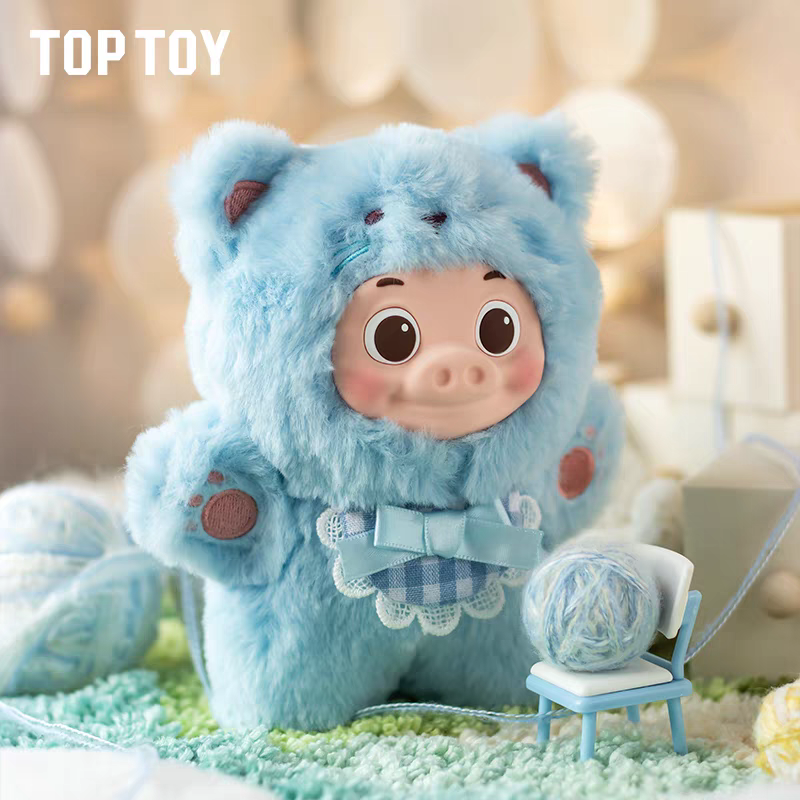 TOPTOY Pig Hero Pig Mi Plush Blind Box Cute Pig Hero Male God Doll ...