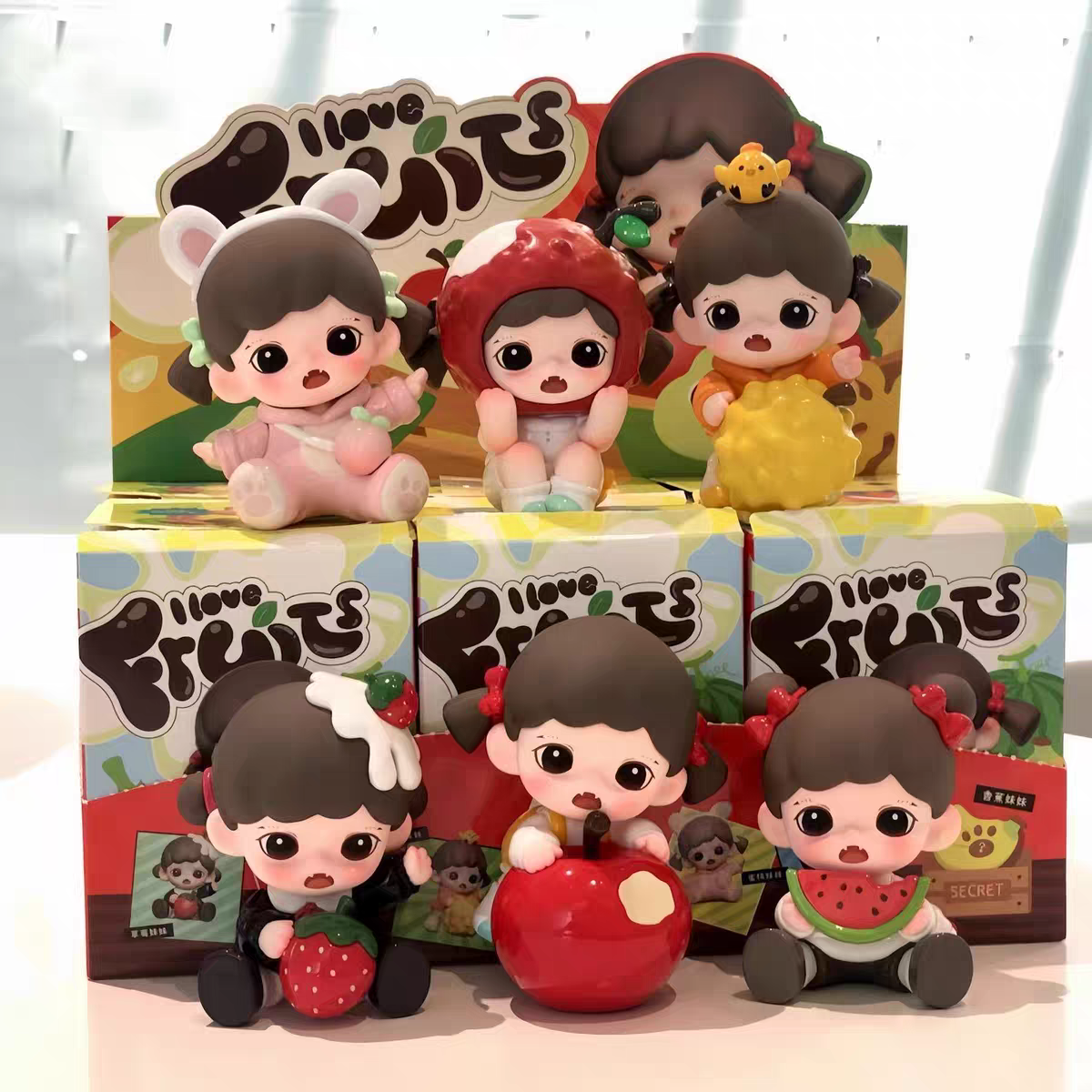 Baby Zoraa I love eating fruits! Mini series trendy toy blind box ...