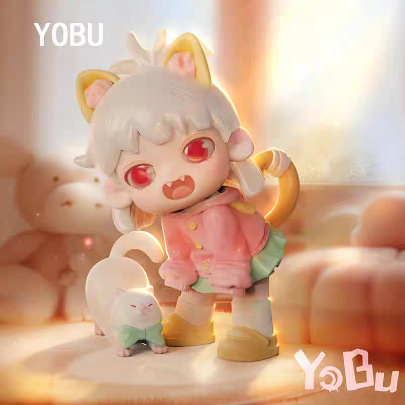 YOBU Second Generation Life Initial Experience Series Blind Box Desktop ...