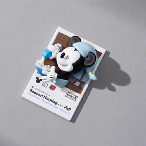 MINISO Mickey Fun Enjoy Life Three-dimensional Magnetic Refrigerator ...