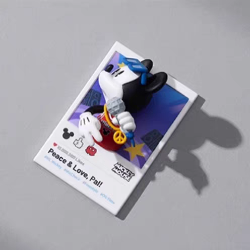 MINISO Mickey Fun Enjoy Life Three-dimensional Magnetic Refrigerator ...